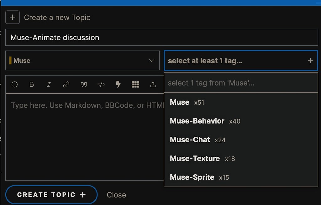 Muse-Animate discussion - Muse - Unity Discussions
