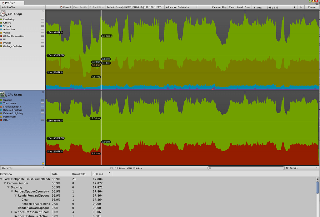 Android profiling tips and examples, please share - Unity Engine - Unity Discussions