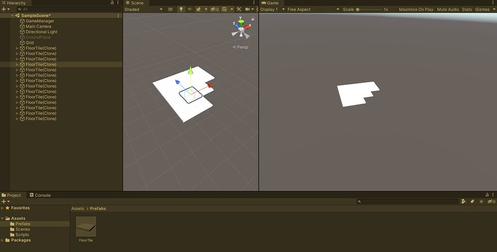 Building a performant floor grid system (3D) - Unity Engine - Unity ...
