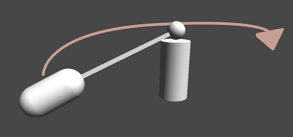 Rotating Rigidbody Around The Pivot While Being Affected By Other Objects Unity Engine
