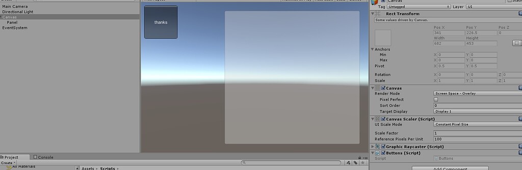 GUI Button within panel - Questions & Answers - Unity Discussions