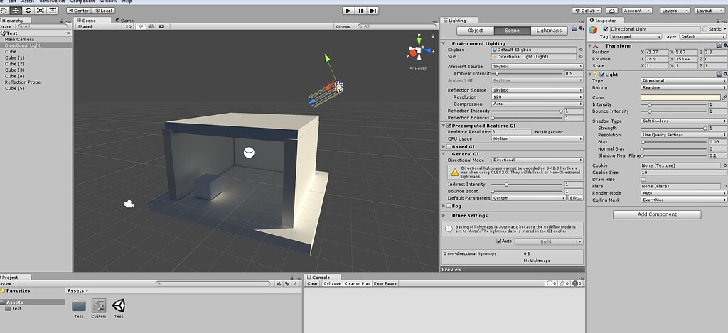 bright indirect bounces in shadow areas - Unity Engine - Unity Discussions