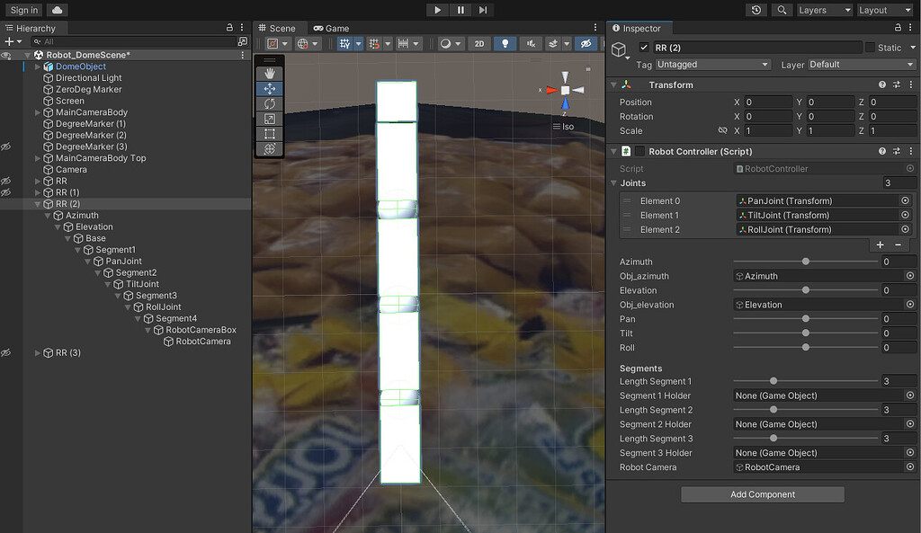 Robot Arm's segments scaling should not affect children - Questions & Answers - Unity Discussions