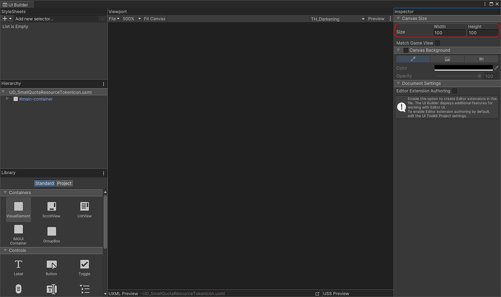 Do NOT restrict canvas size in the UI Builder - Unity Engine - Unity Discussions