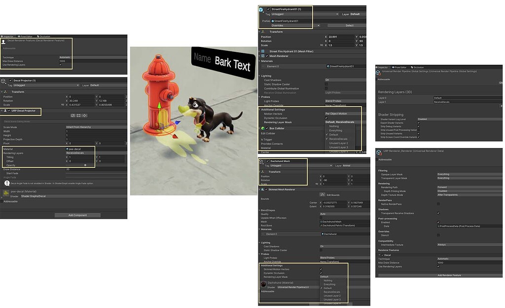 Decal render layer not working - Questions & Answers - Unity Discussions