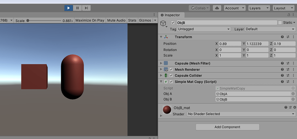 Why do materials created at runtime show up incorrectly in the ...