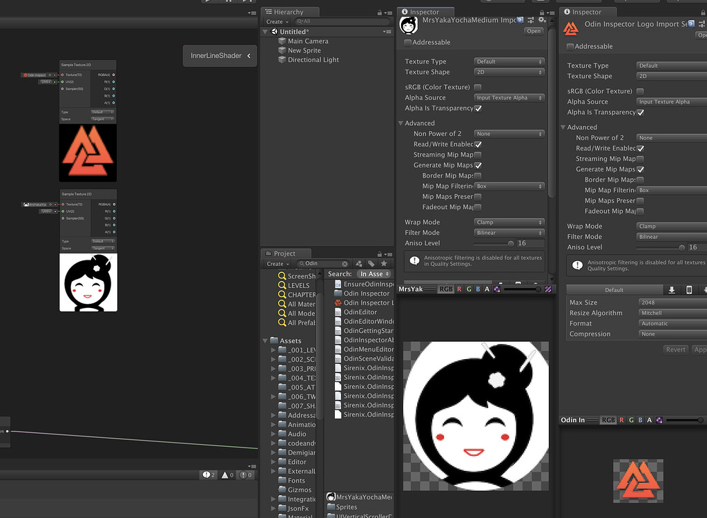 [SOLVED][Shader Graph] SampleTexture2D - black or white background on node preview - Unity ...