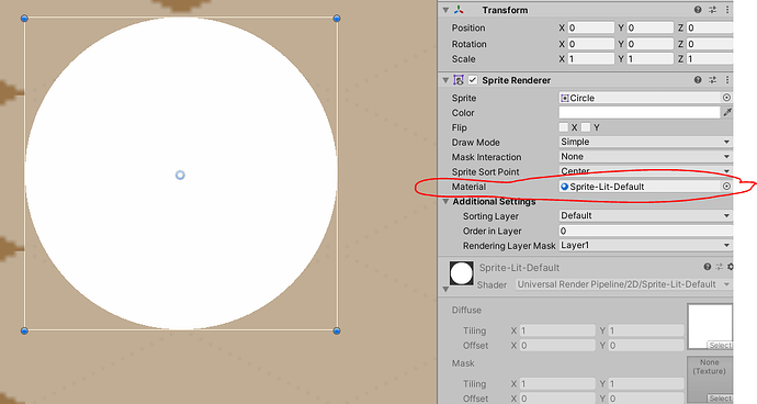 Why is the circle sprite in Unity pixelated ? - Questions & Answers ...