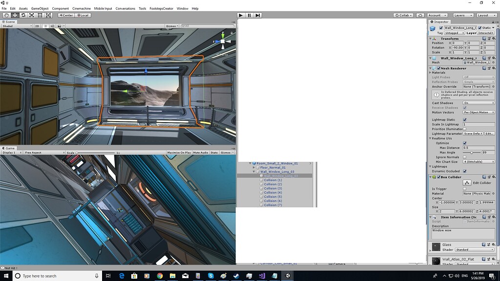 How can I make that the interactable raycast shoot will not pass through some objects like doors ...