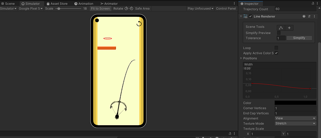 How to make a trajectory line that looks like the one in Angry Birds? - Questions & Answers ...