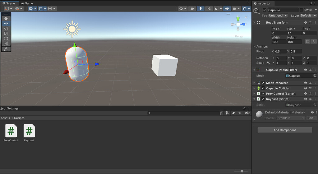 Debug.DrawRay won't work!! What's wrong??? - Questions & Answers ...