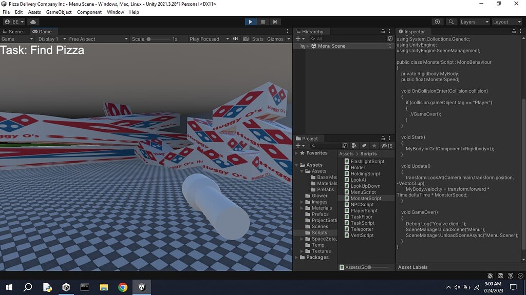 Box Glitch? - Questions & Answers - Unity Discussions