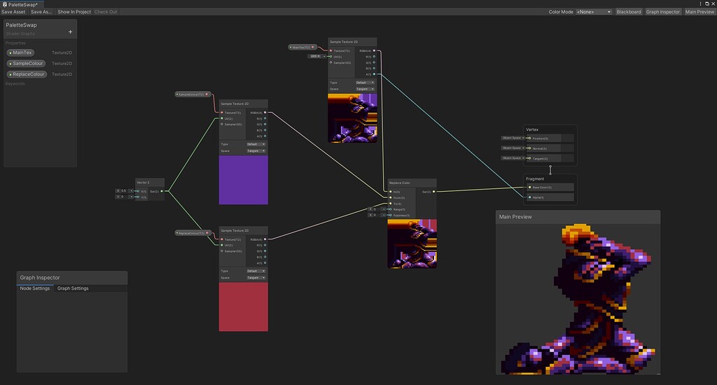 Palette Swapping Pixel Art Unity Engine Unity Discussions