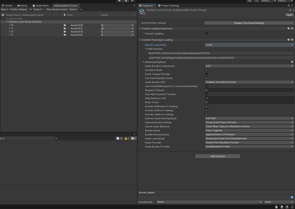 Addressable assets can't be loaded on builds - Unity Engine - Unity Discussions
