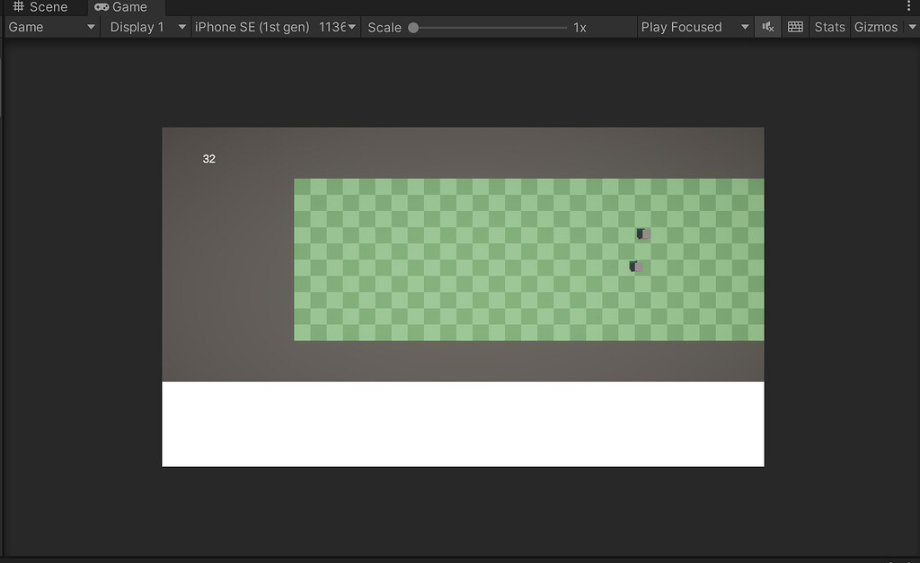 How to make the platform be in the same location for different screen sizes - Questions ...