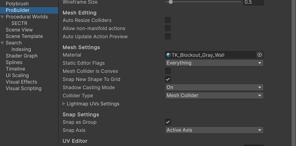 Option to make ProBuilder meshes default to Light Probes - Unity Engine - Unity Discussions