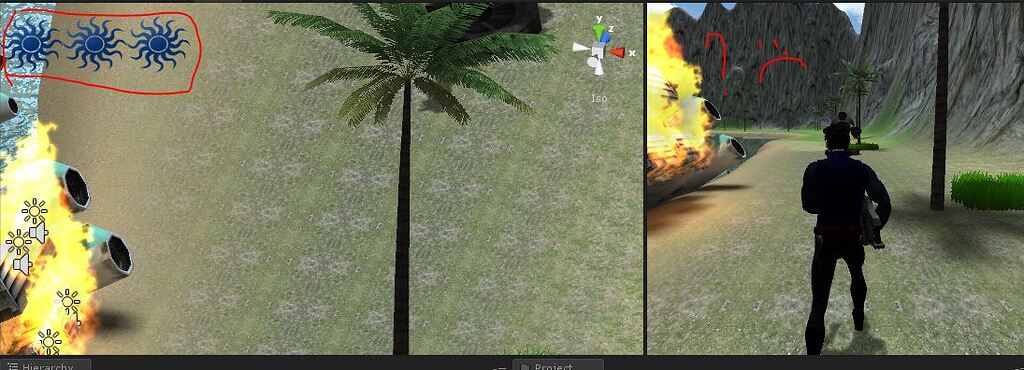 There Is No Guitexture Attached To The Player Character Prefab Clone Game Object But A