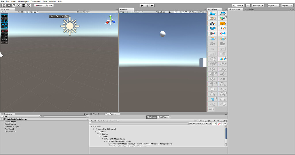 Test Runner does run tests when docked and "Maximize on Play" checked ...