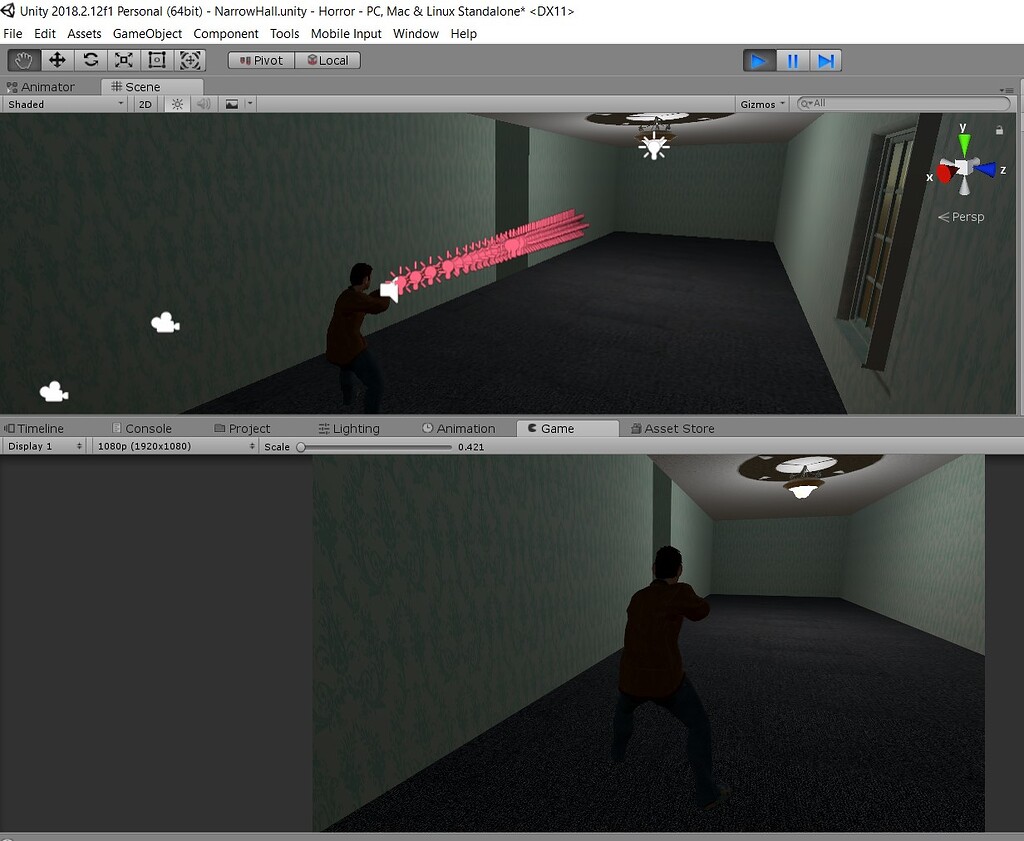 Strange shadows on wall sections - Unity Engine - Unity Discussions