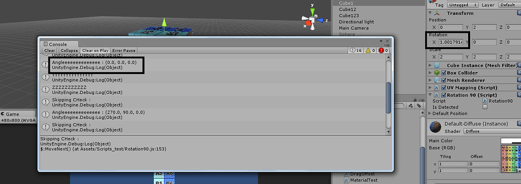Euler Angle problem in If check - Questions & Answers - Unity Discussions