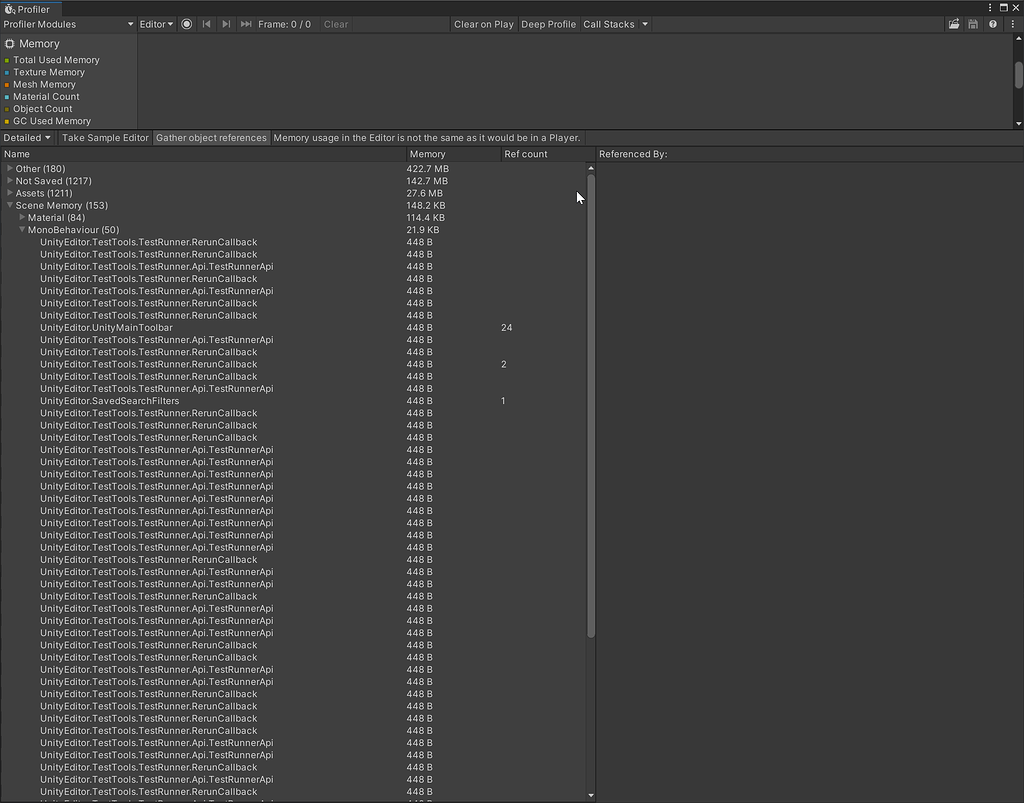 Case 1280164 Unityeditortesttoolstestrunner Memory Leak Unity Engine Unity Discussions