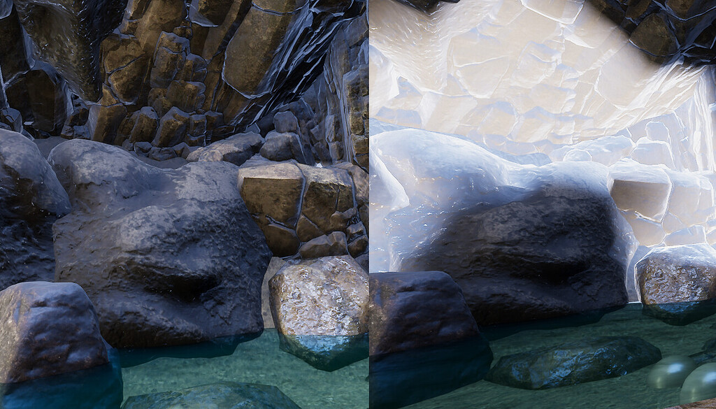 What causes these pop-in bright spots? - Unity Engine - Unity Discussions