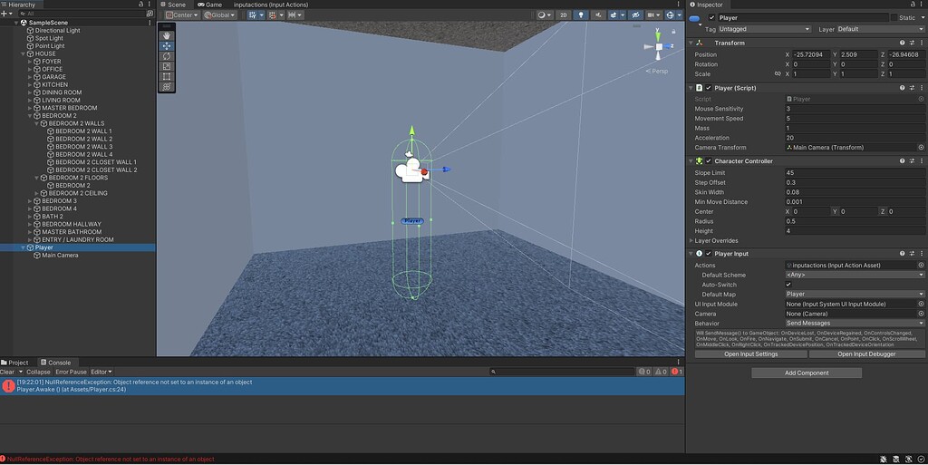NullReferenceException - Not sure whats wrong - Questions & Answers - Unity Discussions