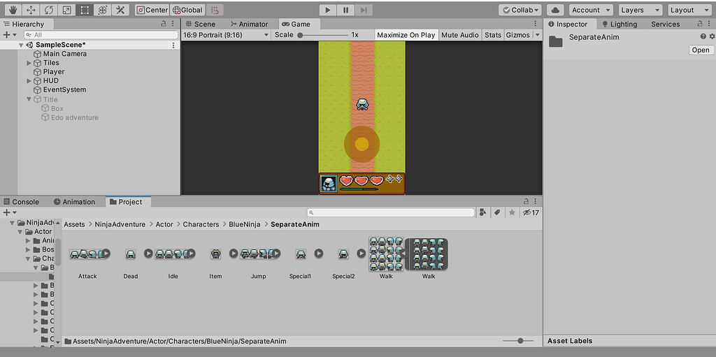 Implementing Animation On Joystick 2d Top Down Game Unity Engine Unity Discussions