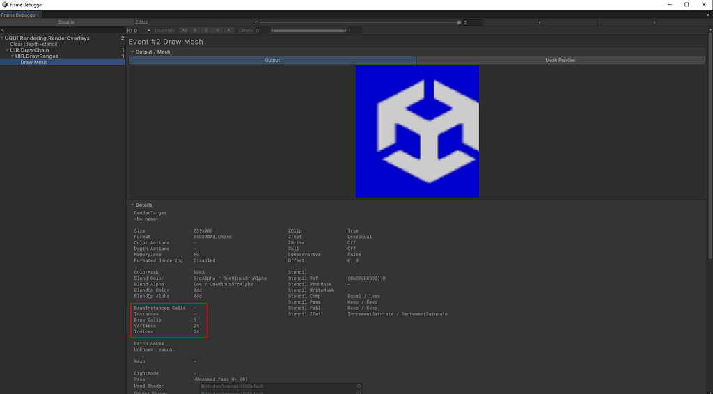 Visualelement With Background Repeat Generates Too Many Mesh Vertices Unity Engine Unity