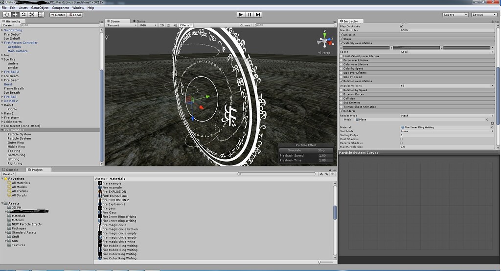 Shuriken Particle Mesh Rotation - Questions & Answers - Unity Discussions