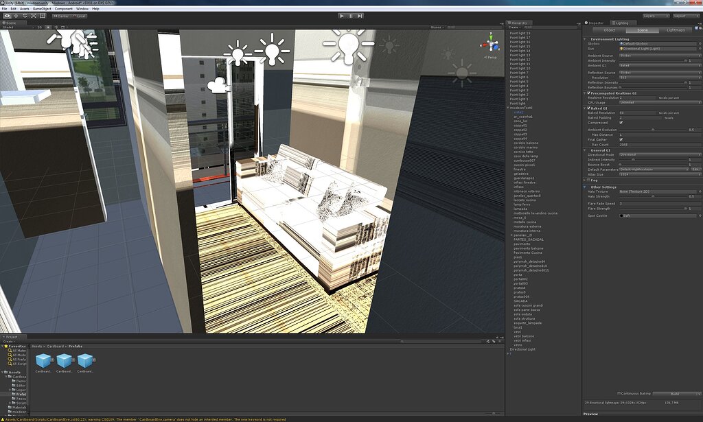 Lightmapping produces striped objects - Unity Engine - Unity Discussions