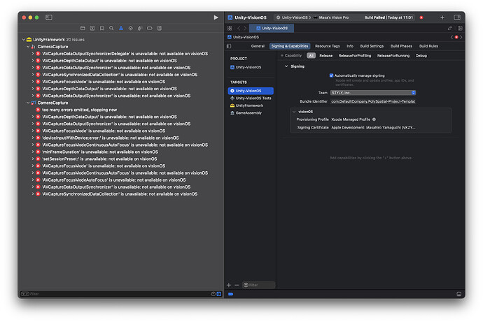 PolySpatial 1.2.3 WebCamTexture Support - Unity Engine - Unity Discussions