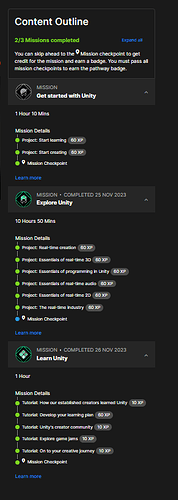Unity Essentials pathway won't complete - Questions & Answers - Unity Discussions