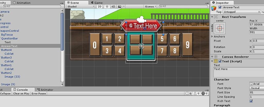 Help with simple 2D math game - Unity Engine - Unity Discussions