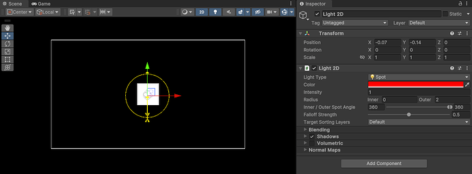 2D Sprites Are fully Visible And Doesn't React to Light Sources in URP ...