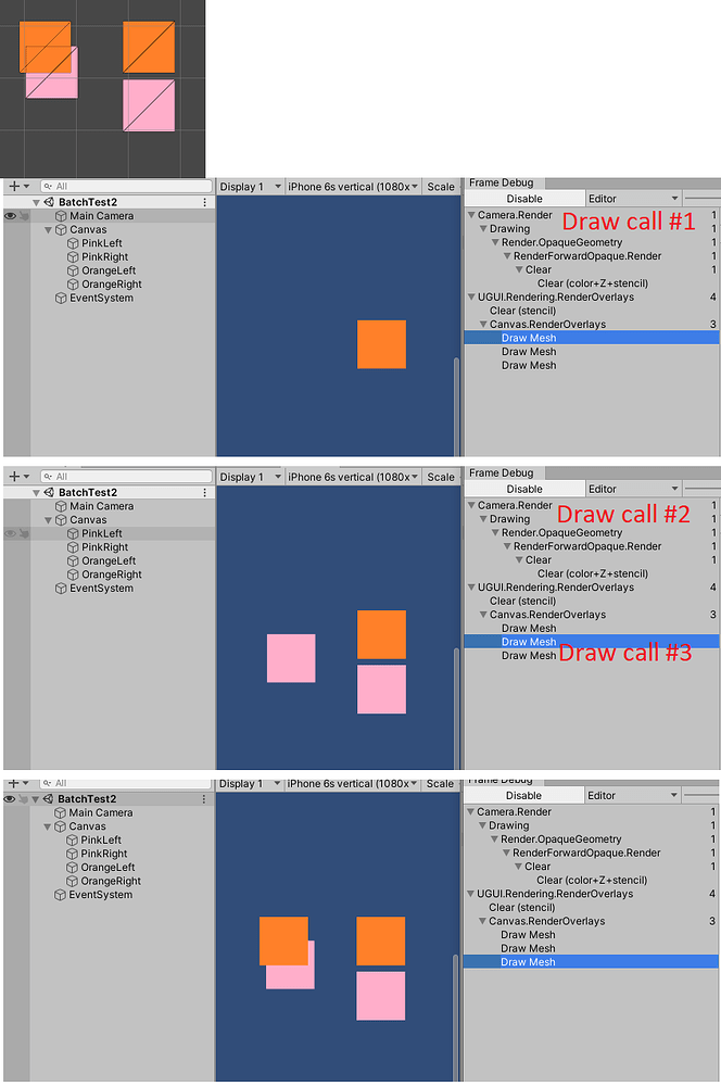 Non-overlapping UI sprites break batching - Unity Engine - Unity ...