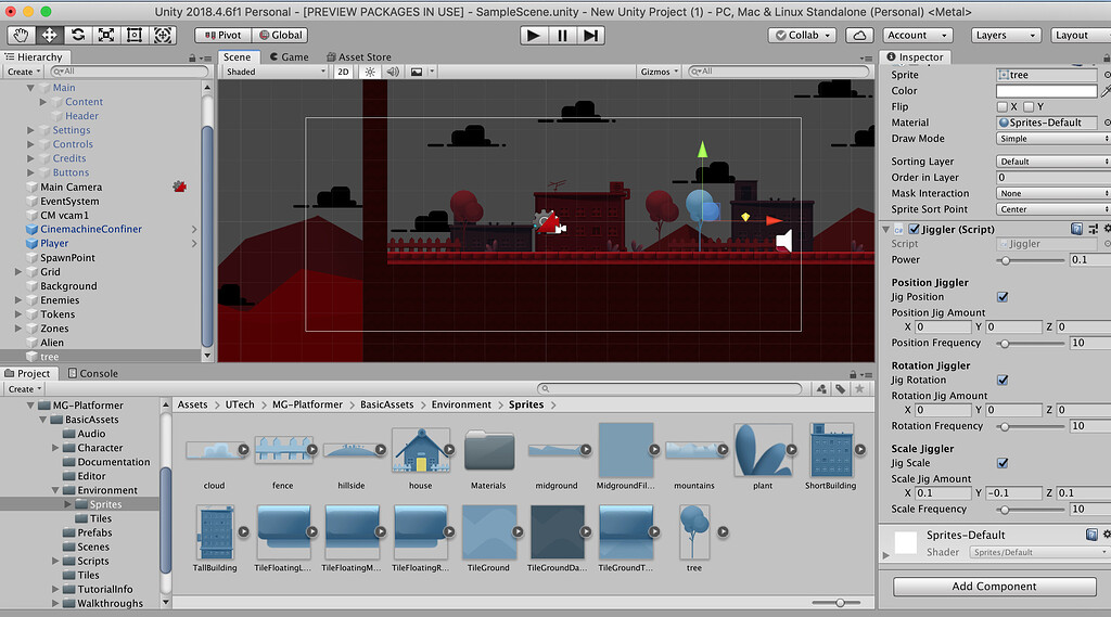 Platformer Mod Animate Your World Help Unity Engine Unity Discussions