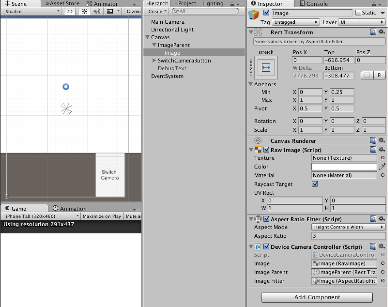 WebCamTexture, get correct resolution and RATIO. - Questions & Answers ...