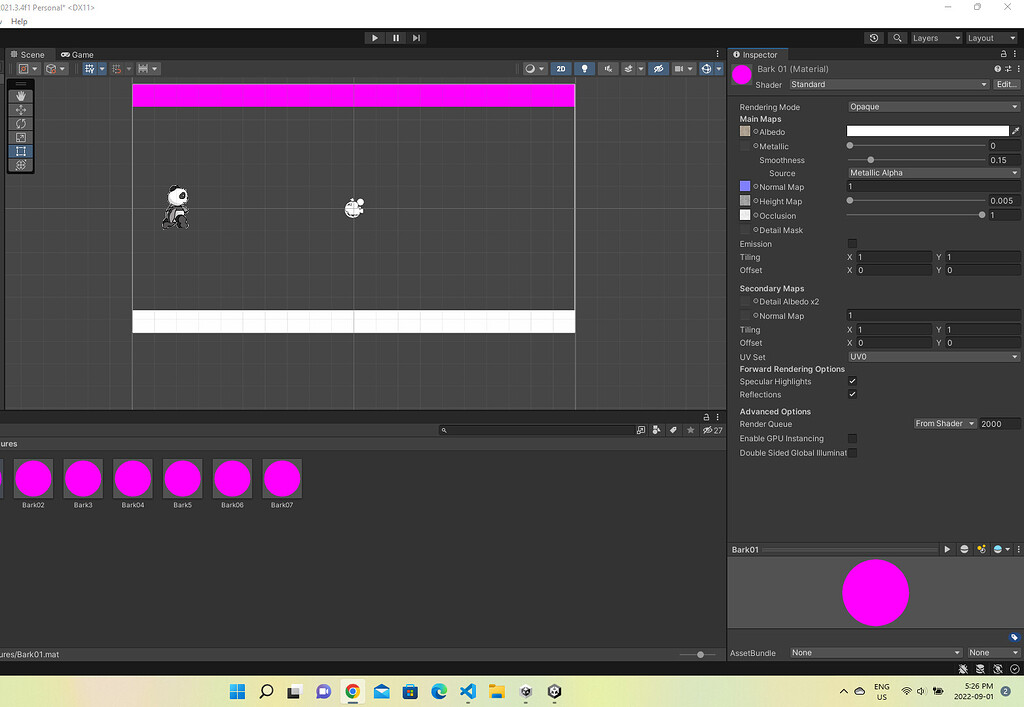 My Material is pink after applying texture, how do I fix it? - Questions & Answers - Unity ...