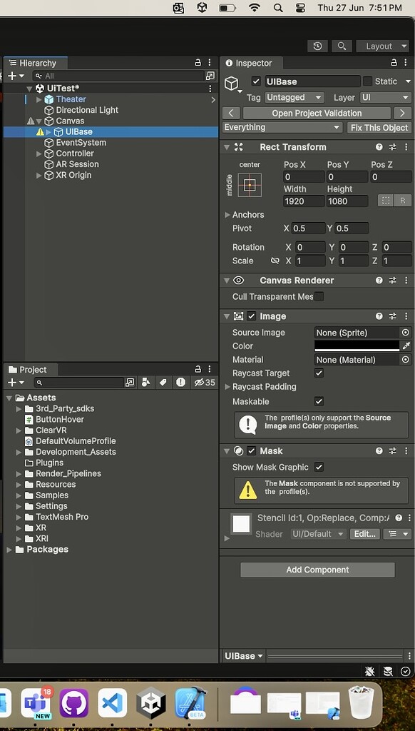 Masking still not working in polyspatial 2.0.0-pre.3 with unity 6 preview - Unity Engine - Unity ...
