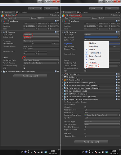 How to make DoF Scatter focus on multiple transforms - Questions ...