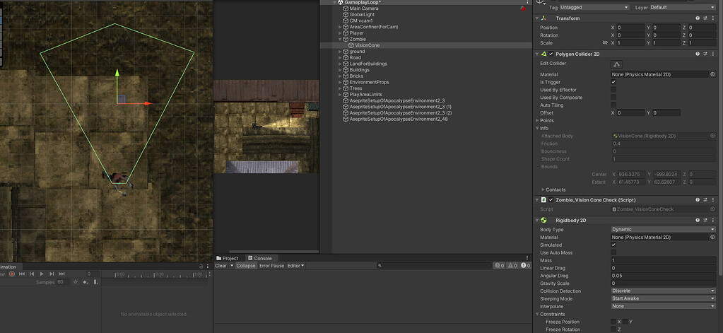 having a collider follow a player once inside triggerable zone - Unity Engine - Unity Discussions