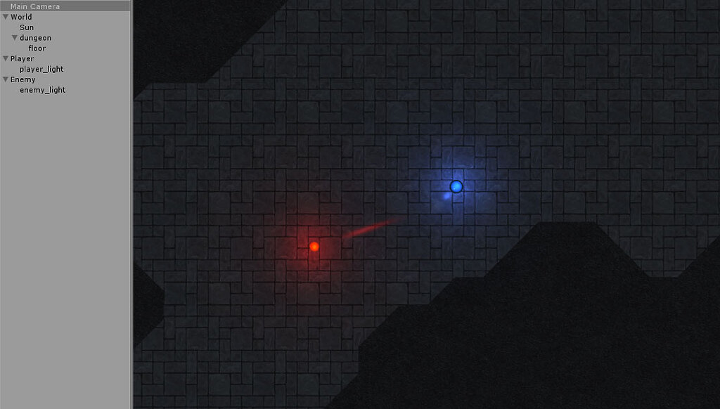 Point light 2D odd beam of light towards camera - Questions & Answers - Unity Discussions