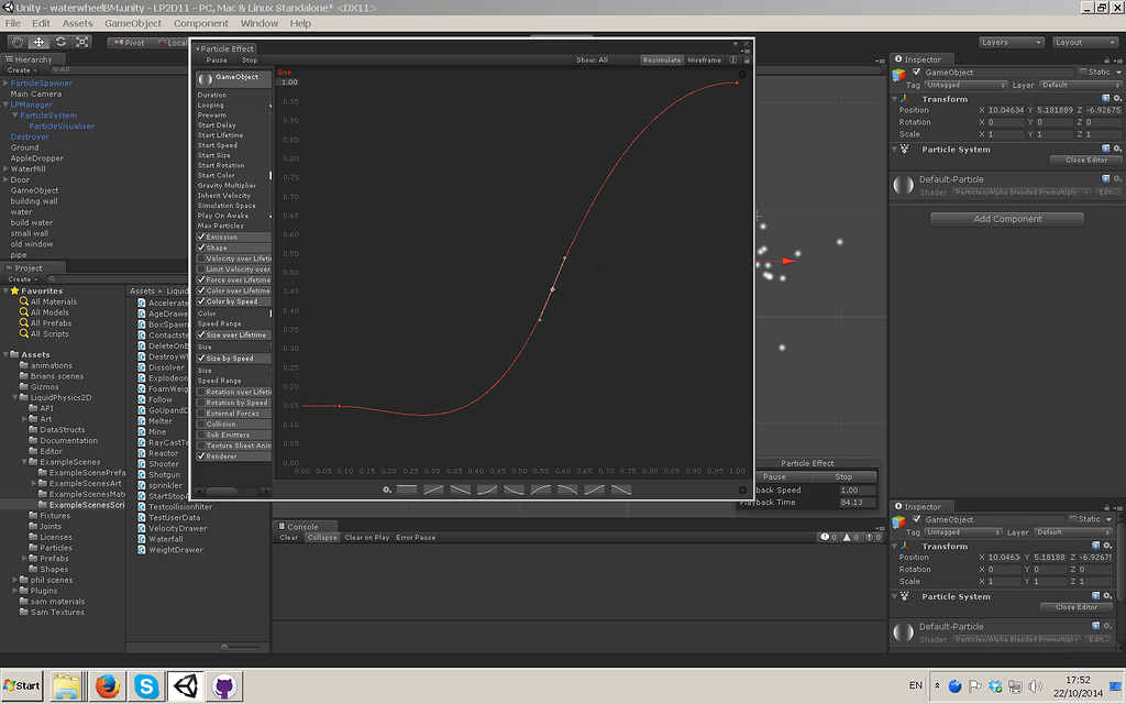 Can I avail of the curve component like in particle system? - Questions & Answers - Unity ...