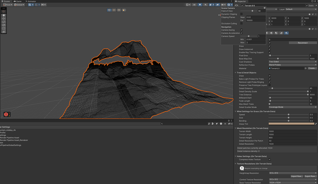 Patches of terrain stop rendering based on view angle. - Unity Engine - Unity Discussions