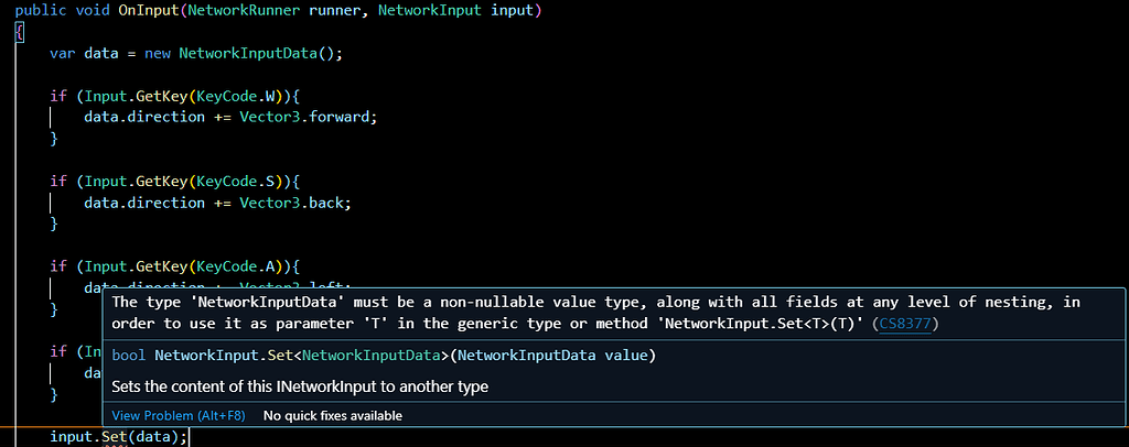 Why am I getting this error in photon fusion 2? - Questions & Answers - Unity Discussions