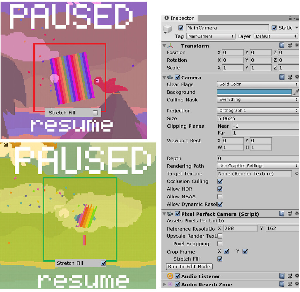 Issue with PixelPerfectCamera script and sprite masks... - Unity Engine ...