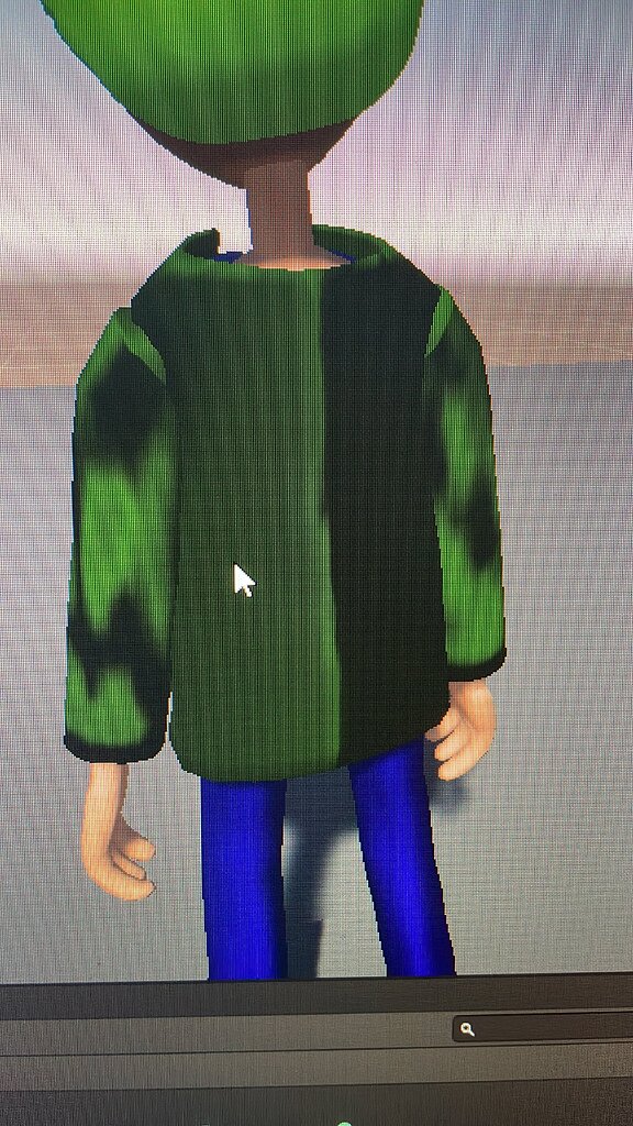 Bizarre artefacts on imported mesh - Unity Engine - Unity Discussions