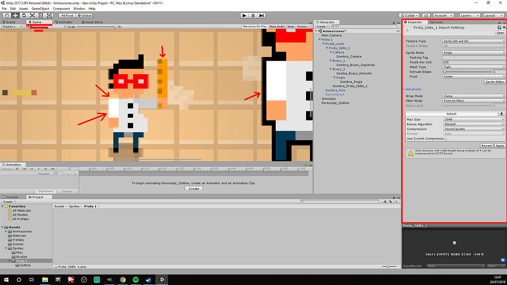 Problem with the borders of pixel art sprites - Questions & Answers ...