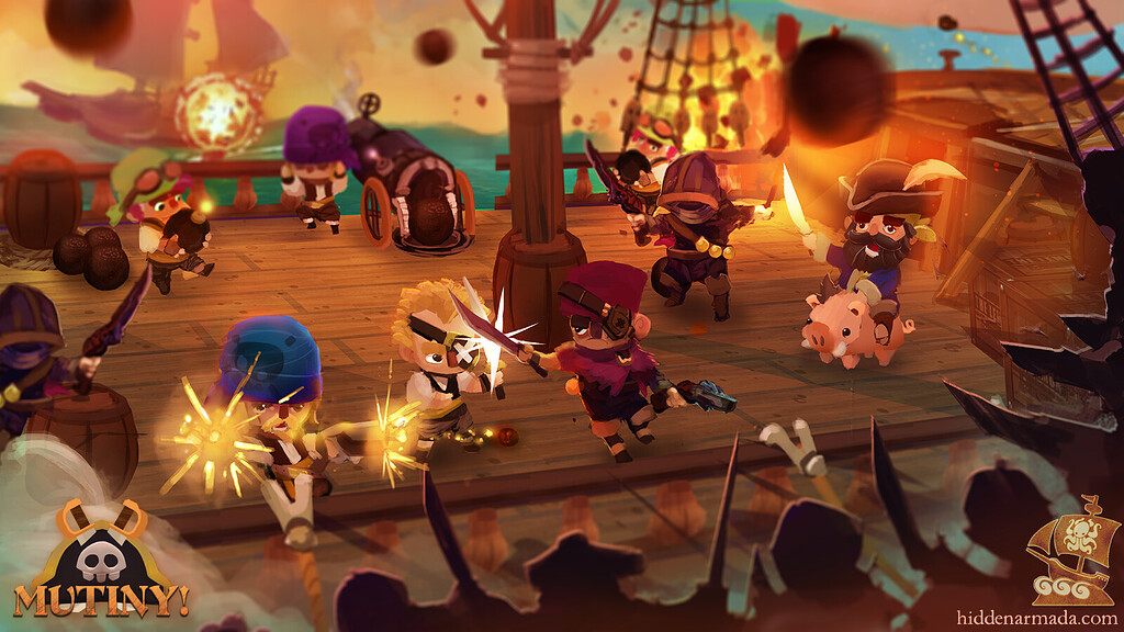 Mutiny! - A Multiplayer Pirate Action Game - Community Showcases ...